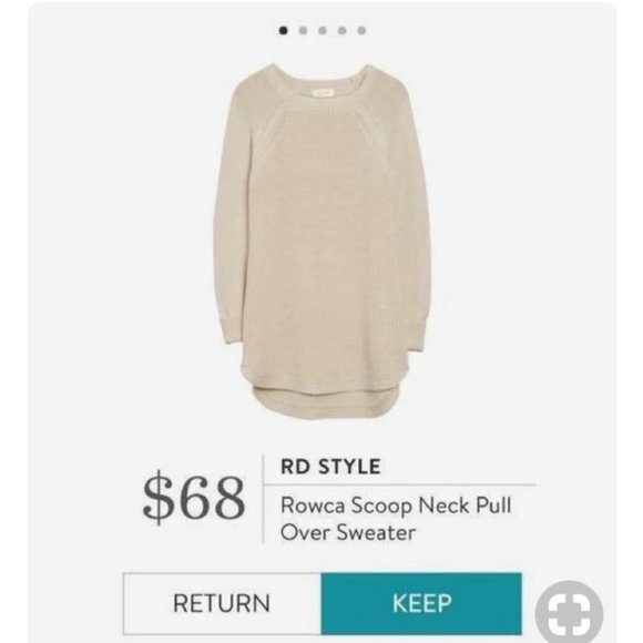 RD Style | Sweaters | Rd Style Rowca Cotton Blend Crew Neck Sweater Nwt ...